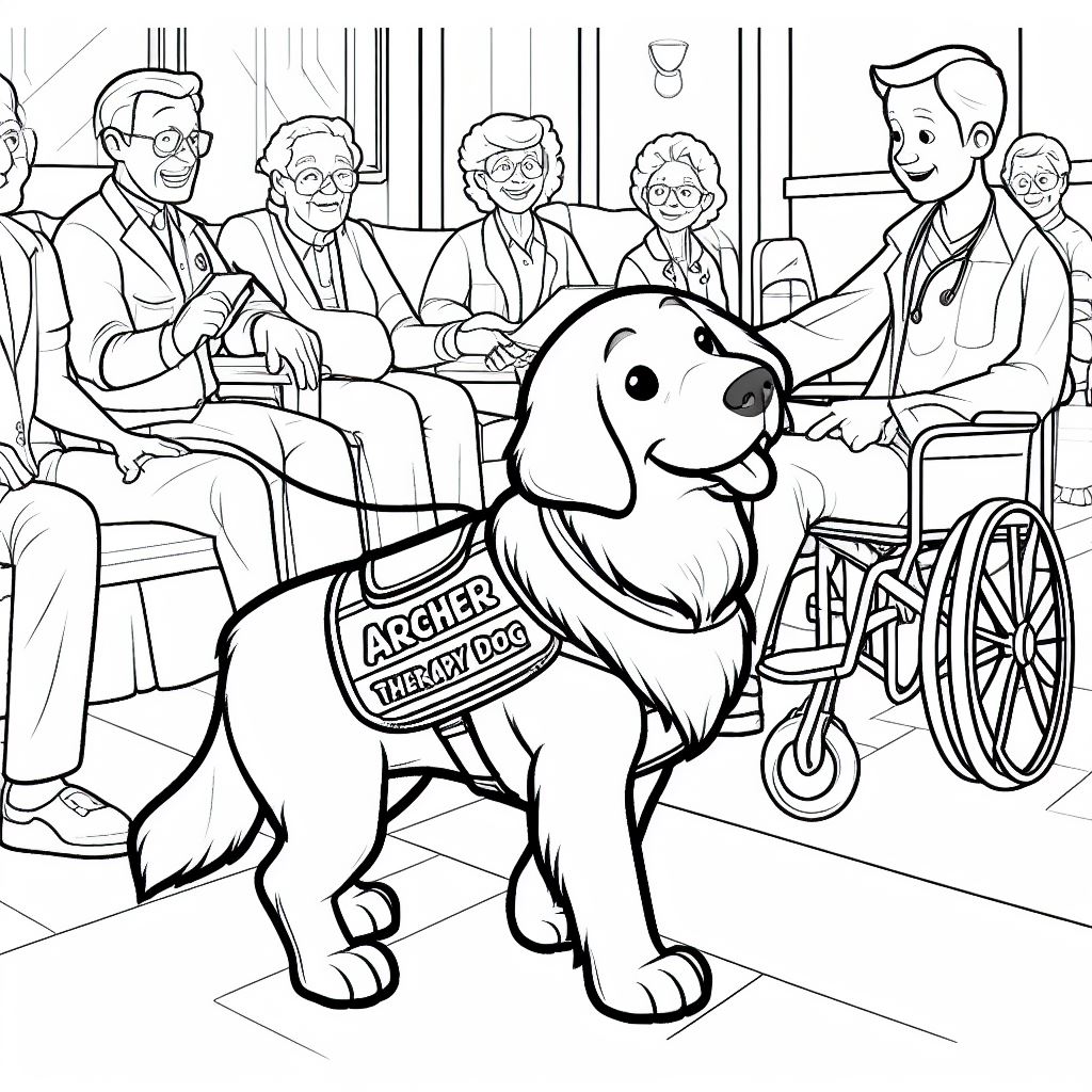 Coloring Pages – Katie Baron: Author & Therapy Dog Advocate